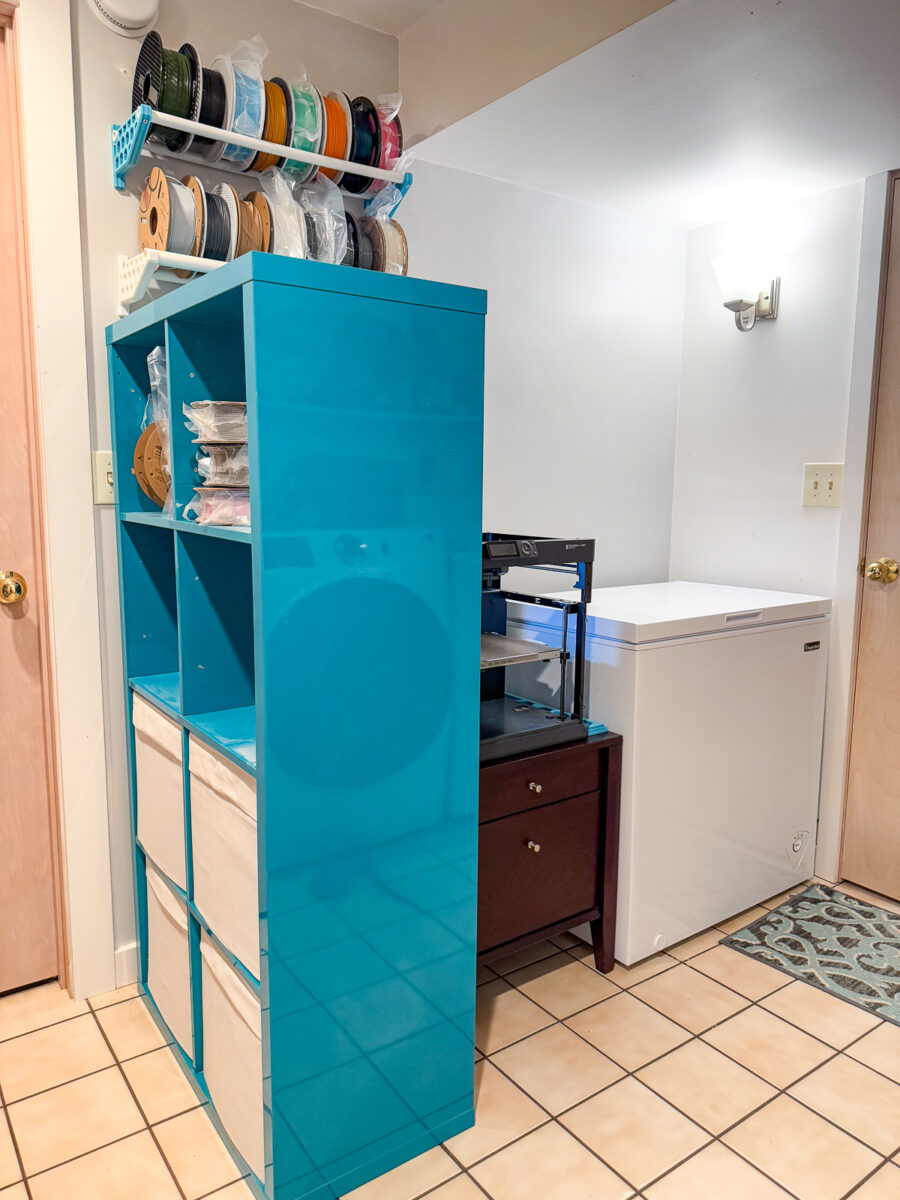 DIY IKEA Kallax Filament Storage Racks - The Handyman's Daughter